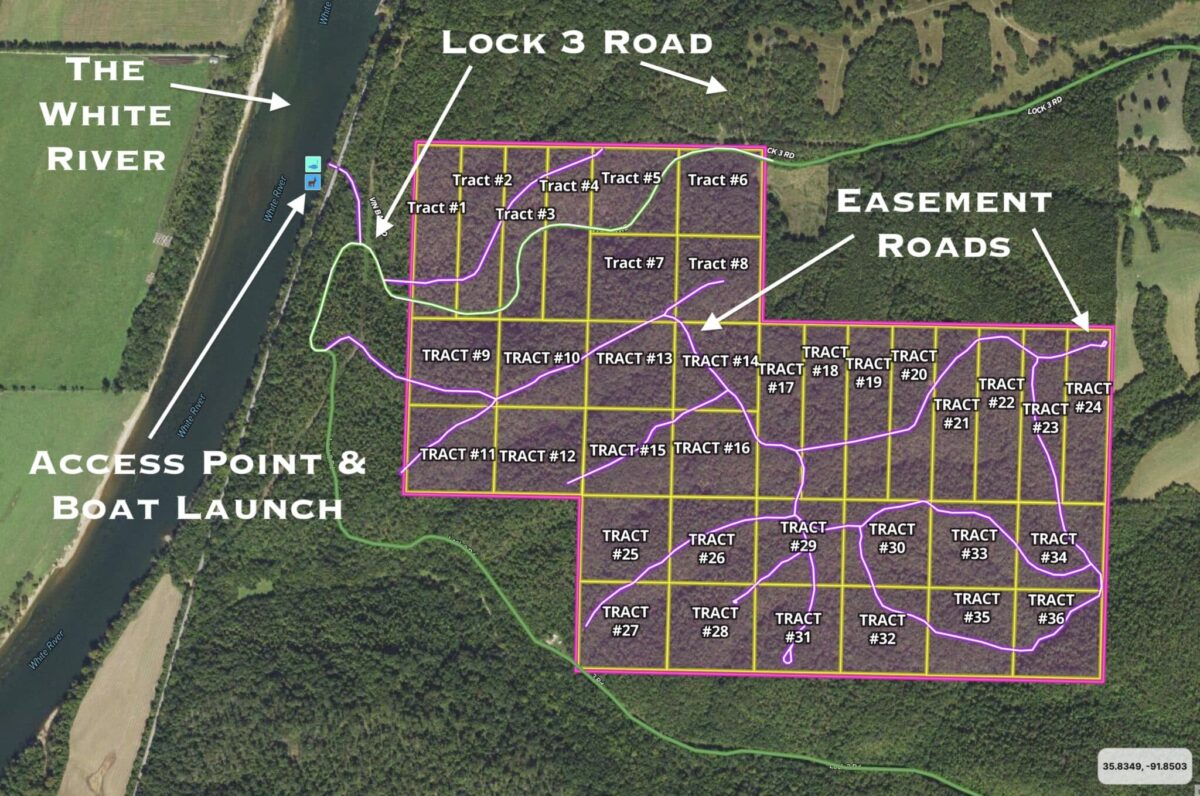 The Tracts at White River (update links for table then ready ...