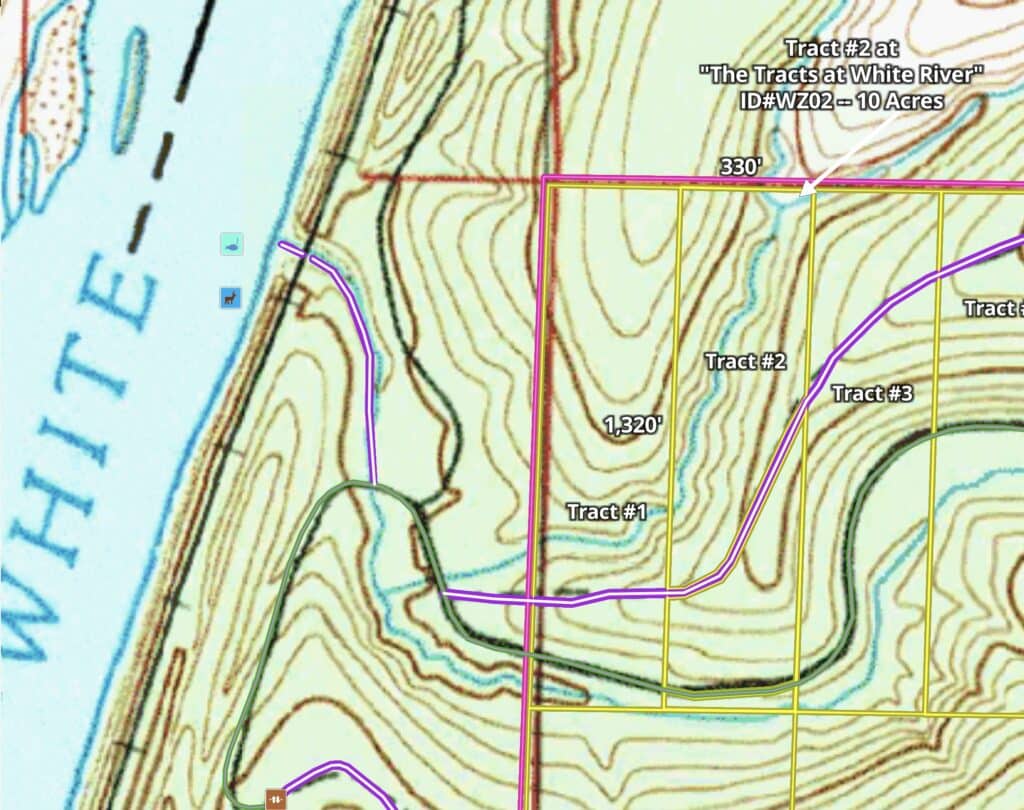 Tract 2 at The Tracts at White River - 10 Acres - ID#WZ02 ...