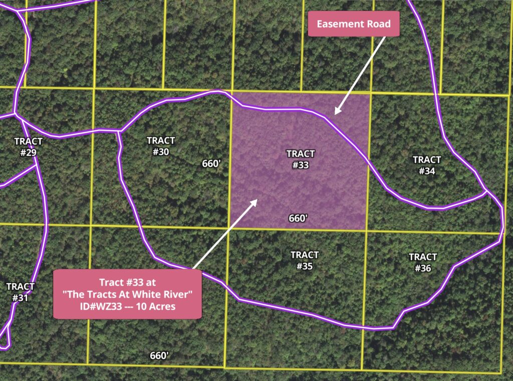 Tract 33 at The Tracts at White River - 10 Acres - ID#WZ33 ...